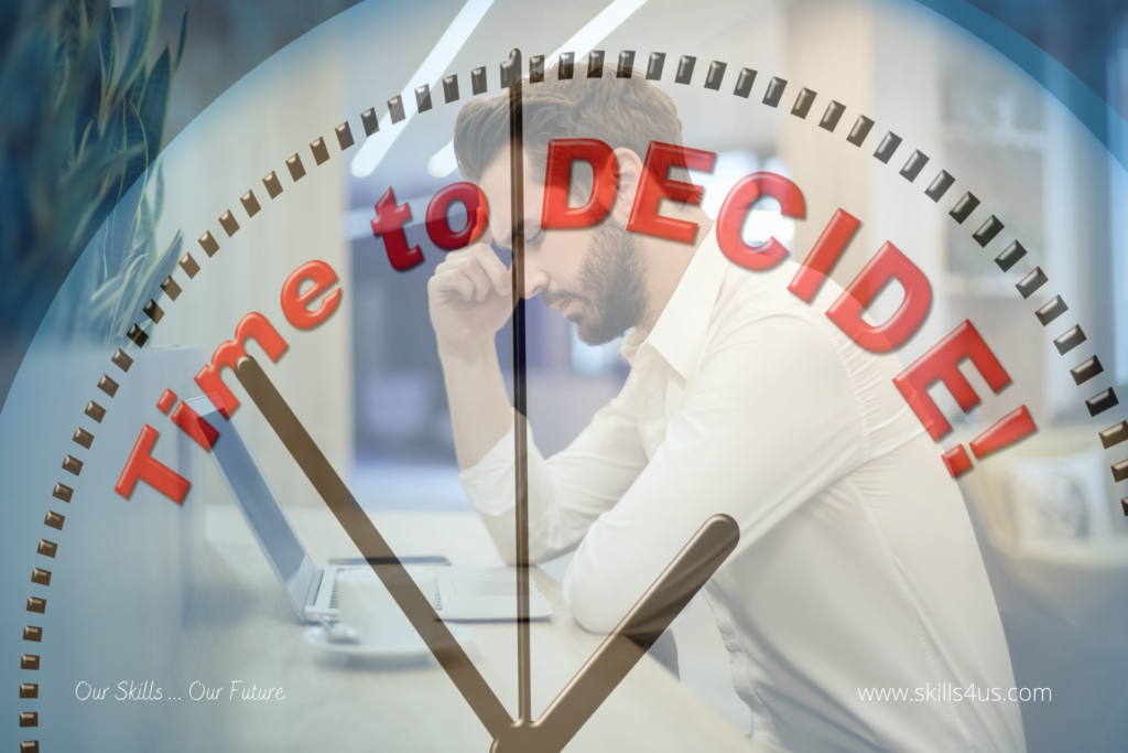 Making Right Decisions in Your Career depends on our future path